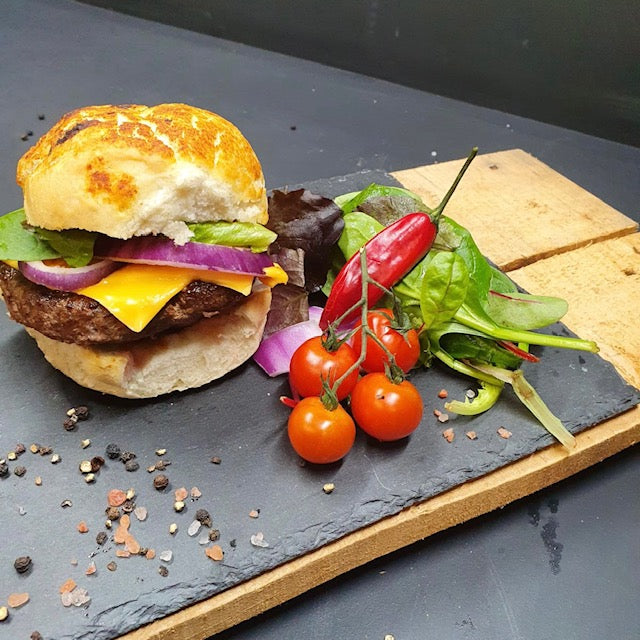 6 x 114g Handmade British Beef Burgers – RP Meats Ltd