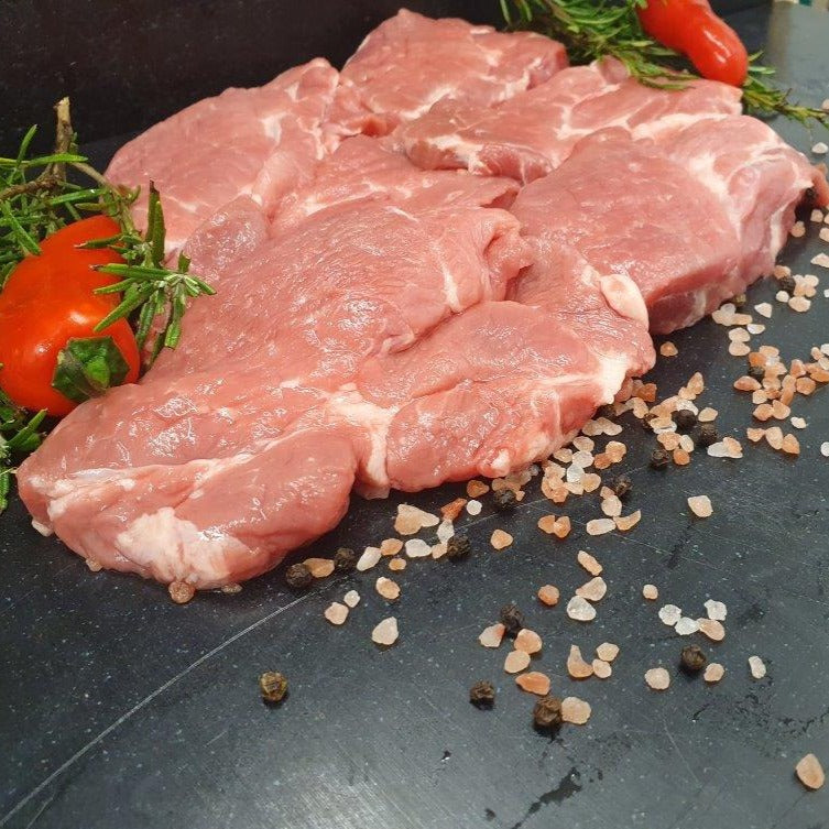Quality Boneless Pork Shoulder Steaks. 6 x170/180 grams Steaks – RP ...